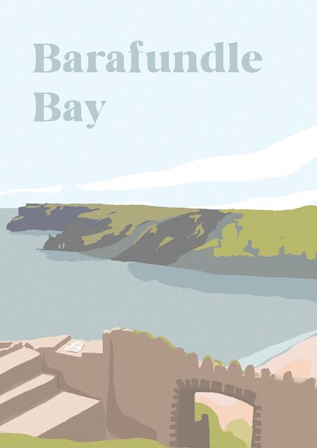 Barafundle Bay – Welsh Prints